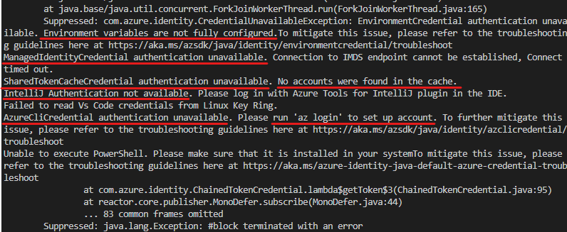 VS Code Azd integration requires additional `az login` for local app development use-cases ...