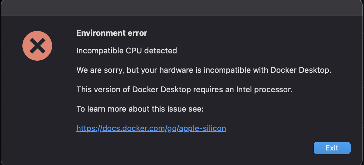 In-app update downloads docker client for Intel CPU instead of M1 · Issue #6130 · docker/for-mac ...