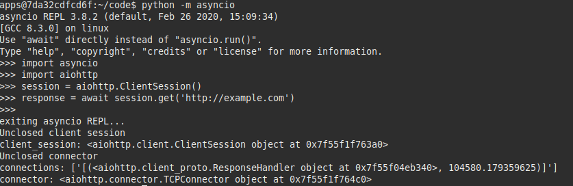 Add warning about unclosed AsyncClient · Issue #871 · encode/httpx · GitHub