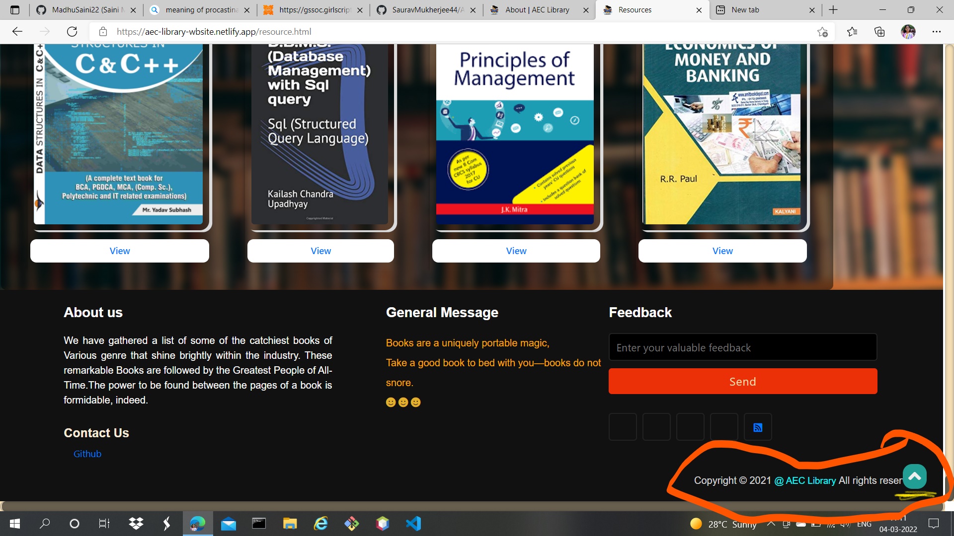 Bug Report: In the resources/ on footer, Top's quick link not at perfect position · Issue #704 ...