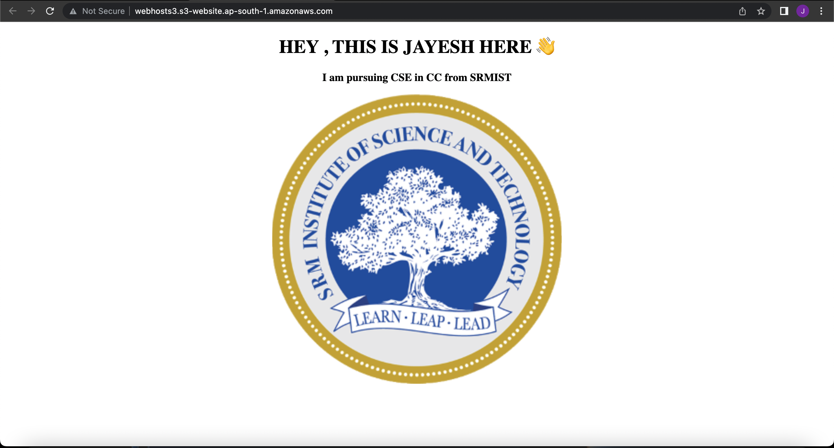 GitHub - jayeshsc/aws-s3-static-website: Hosting a Static website using AWS S3
