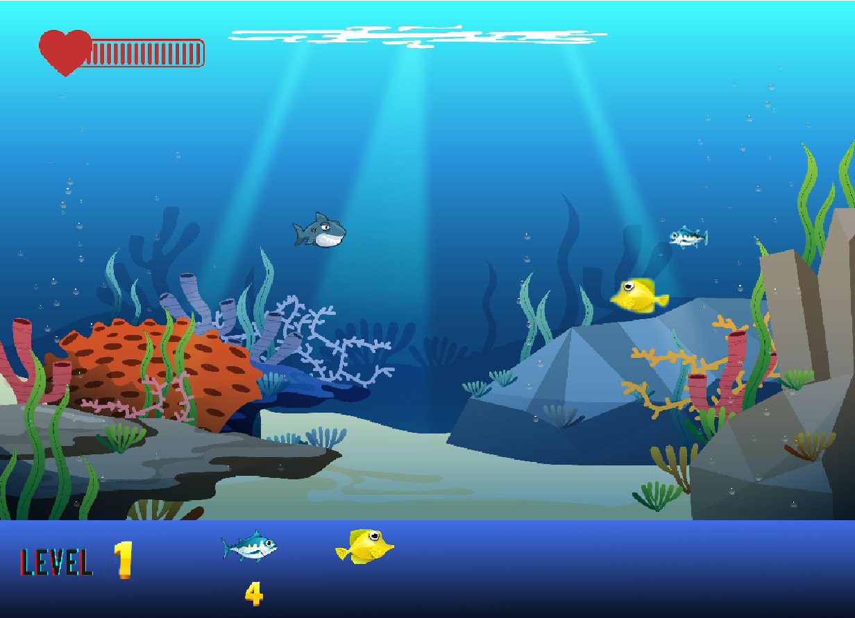 GitHub - KimSooHa/Growing-Shark: java game project