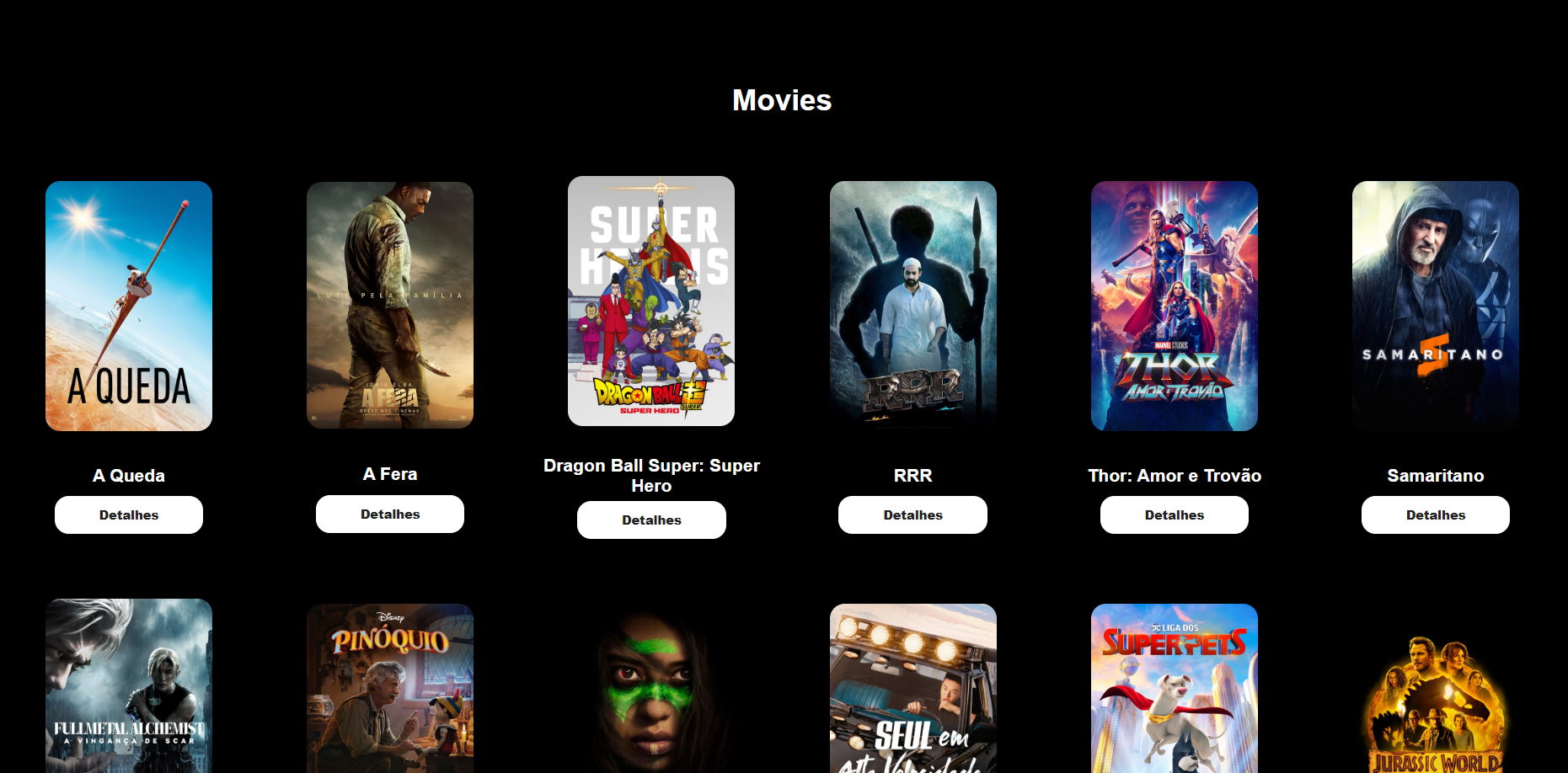 GitHub - WendelGustavo/ApiFilmes-Consumo-React