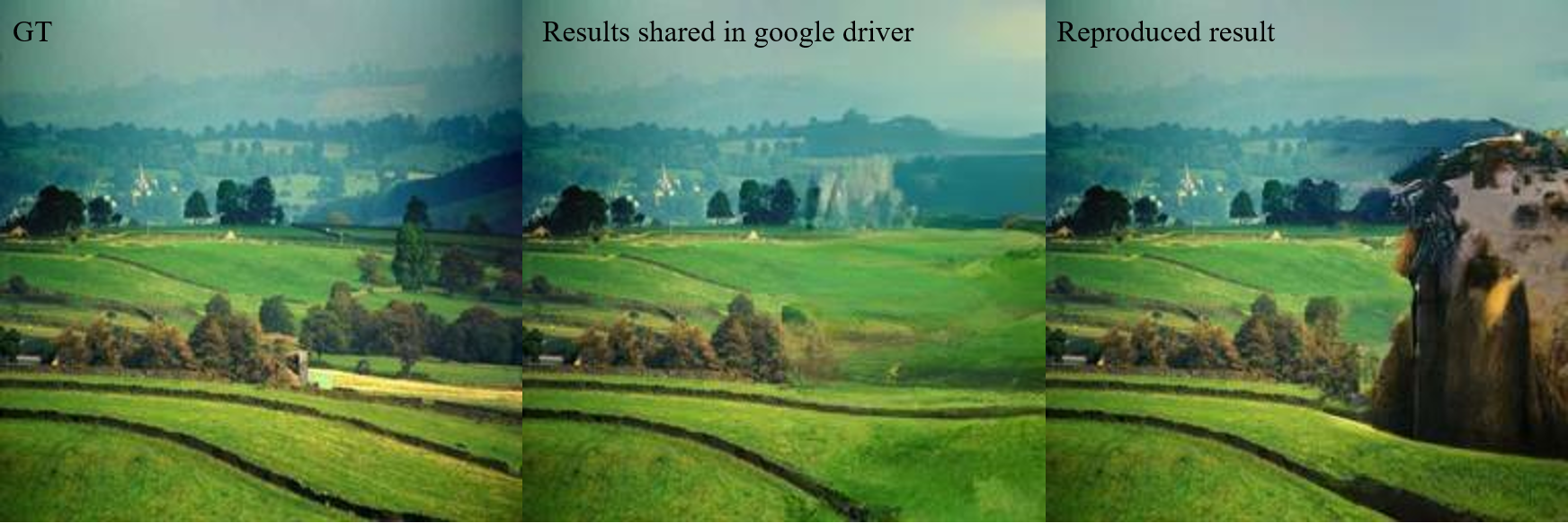 Cannot reproduce uncropping result showing in readme · Issue #69 · Janspiry/Palette-Image-to ...