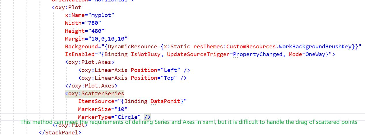 How to use plot mode to realize scattered point support dragging · Issue #1988 · oxyplot/oxyplot ...