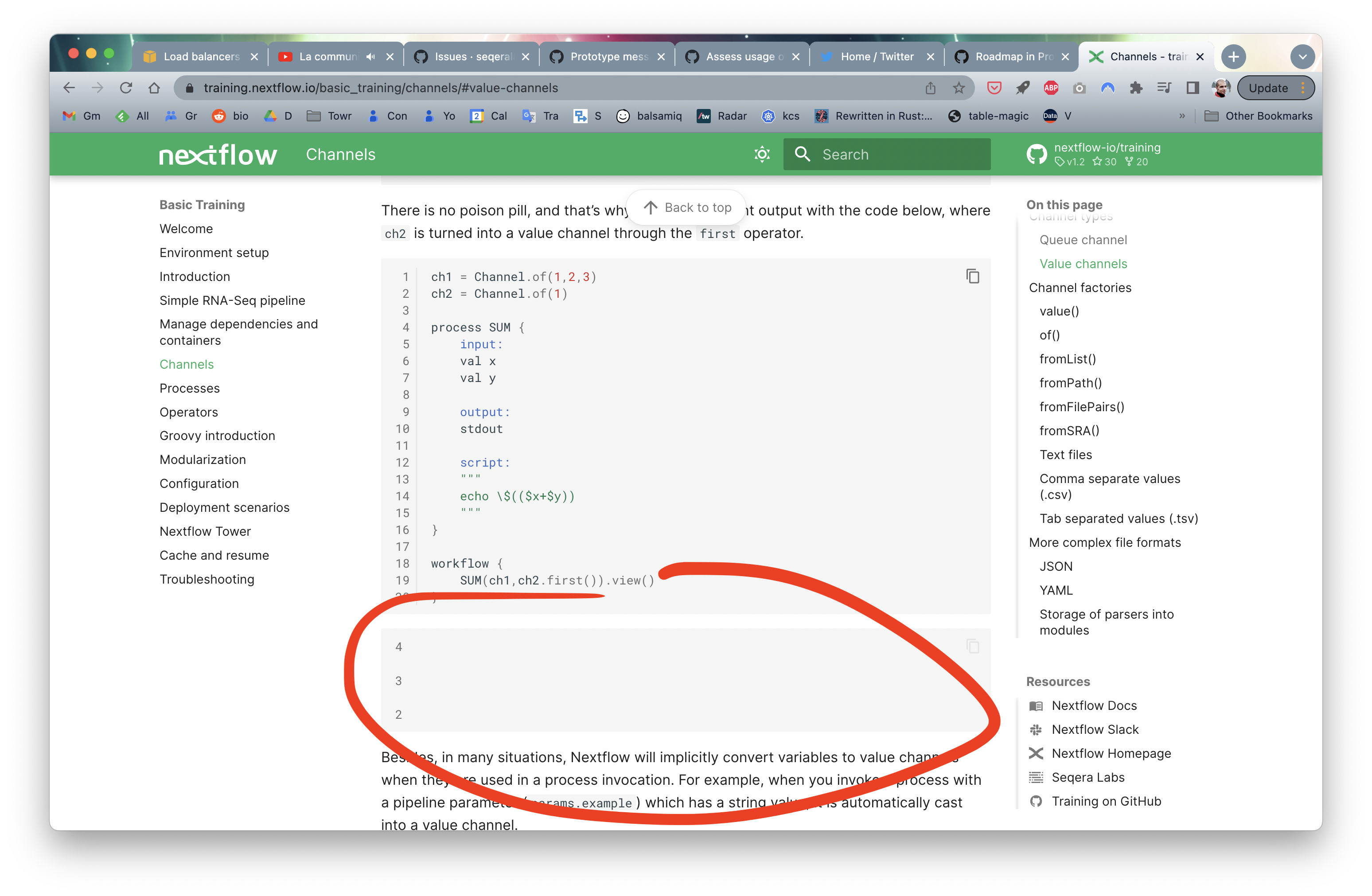 Missing Code · Issue 142 · Nextflow Iotraining · Github