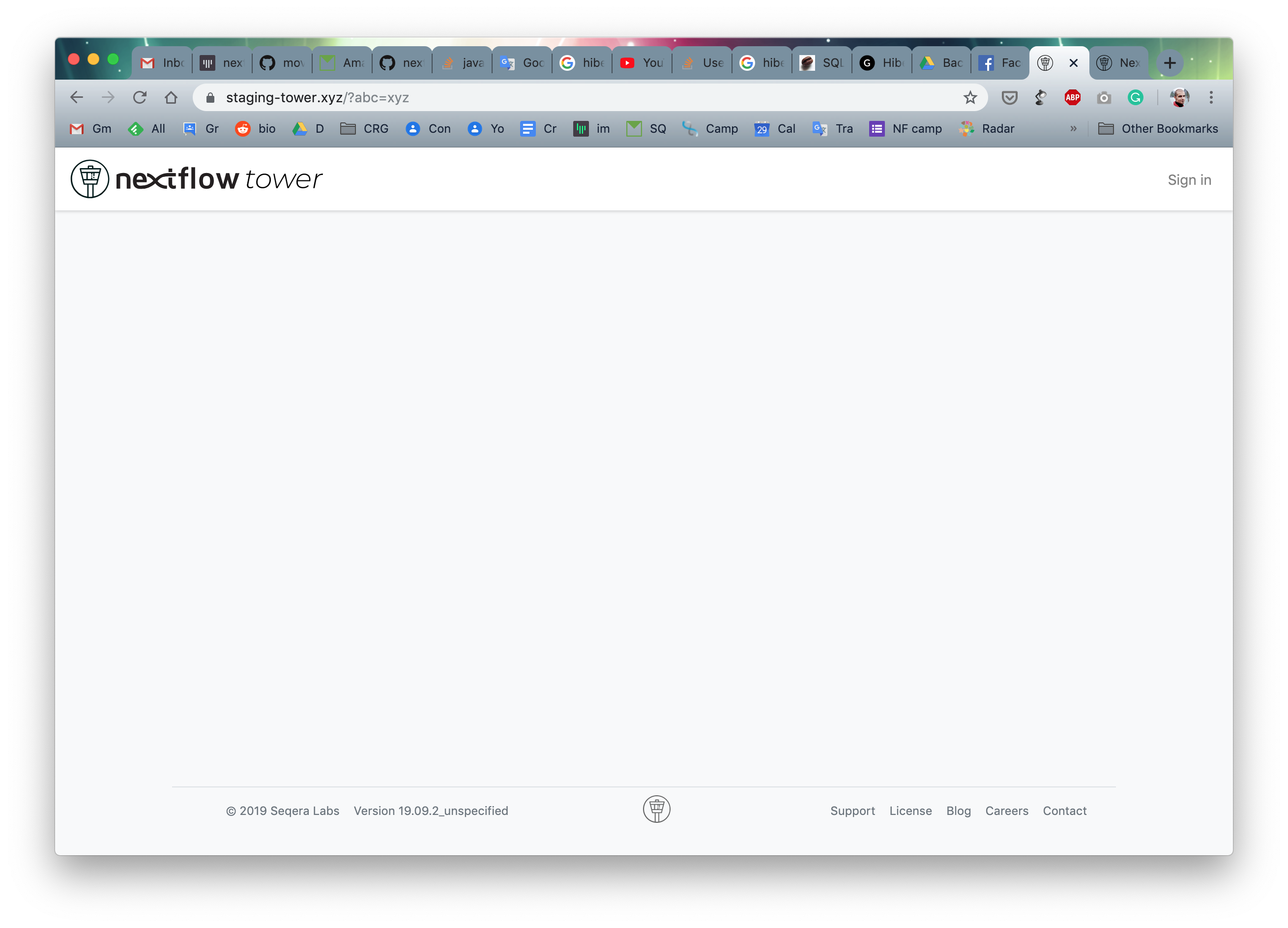 Simple query param break the page · Issue #113 · seqeralabs/nf-tower · GitHub