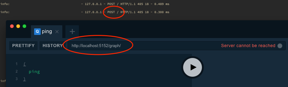 Path to GraphQL endpoint ignored · Issue #592 · graphql/graphql-playground · GitHub