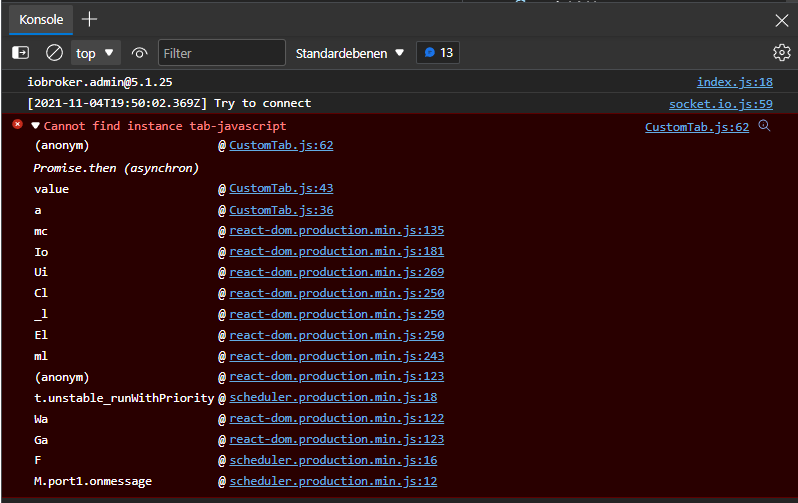JavaScript Editor lässt sich nicht/sporadisch öffnen · Issue #1091 · ioBroker/ioBroker.admin ...