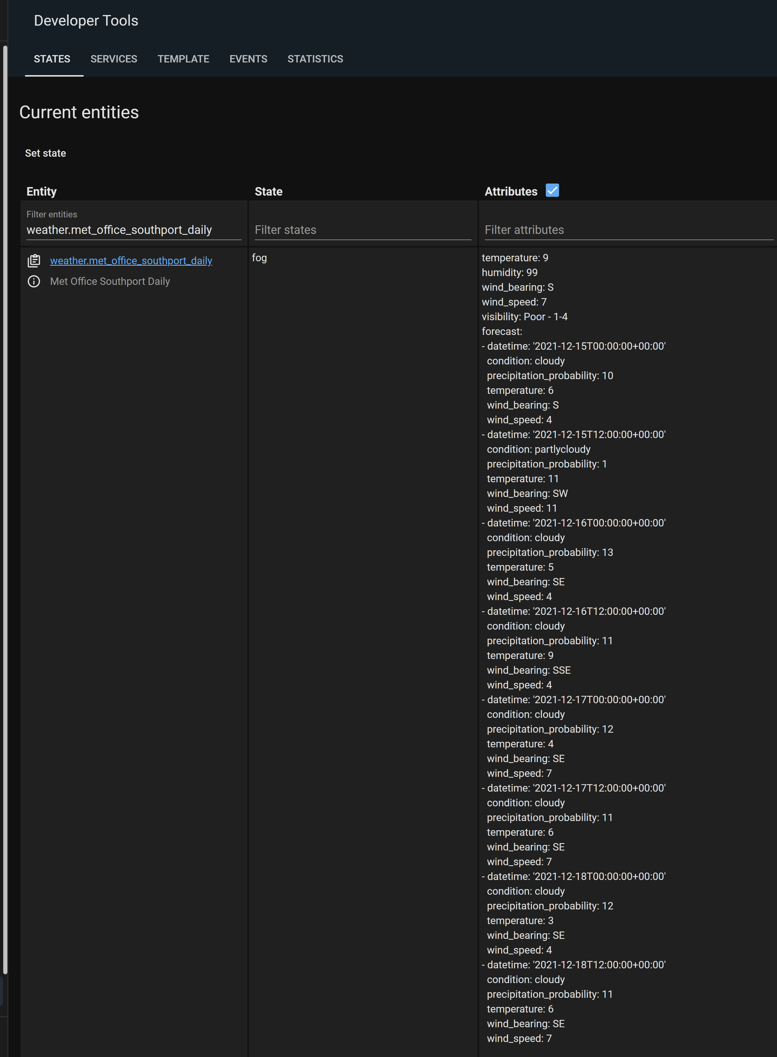 Met Office Integration Broke · Issue #10906 · home-assistant/frontend · GitHub