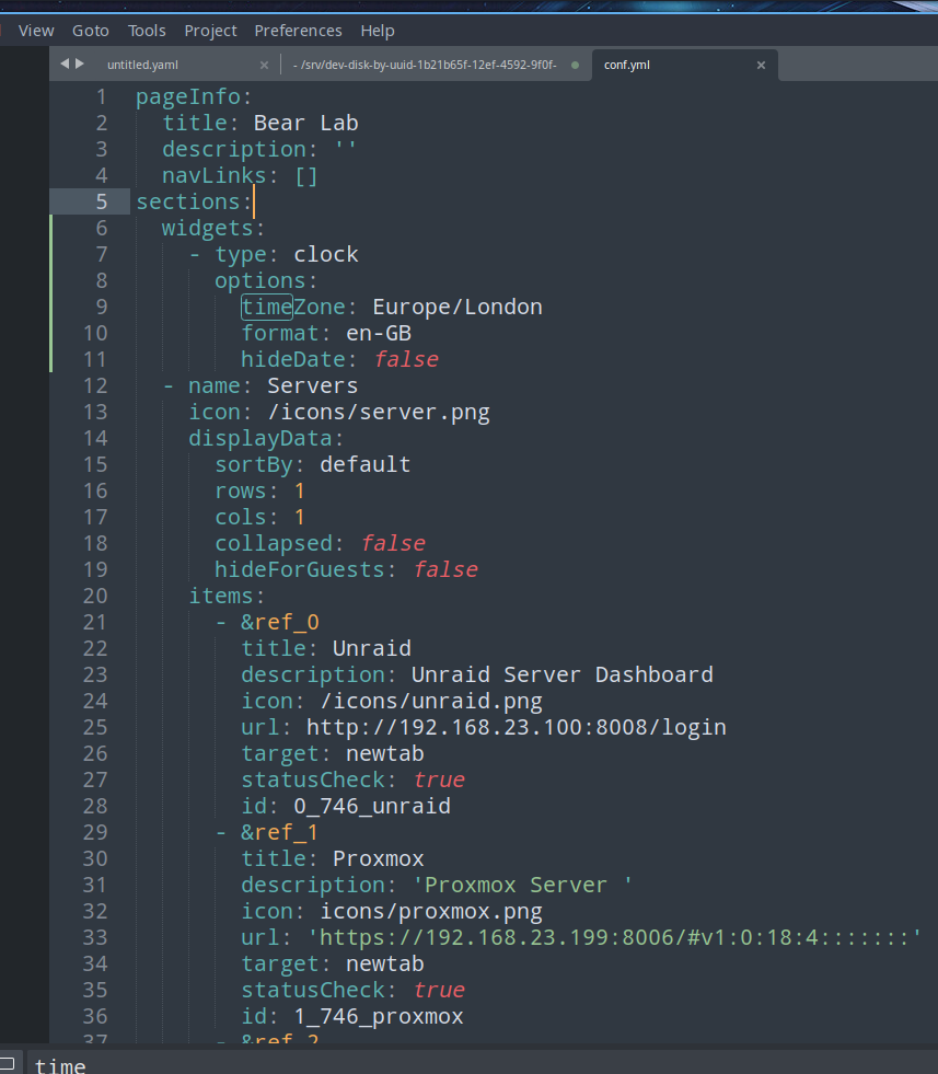 Widget help please with just the clock · Issue #1360 · Lissy93/dashy · GitHub