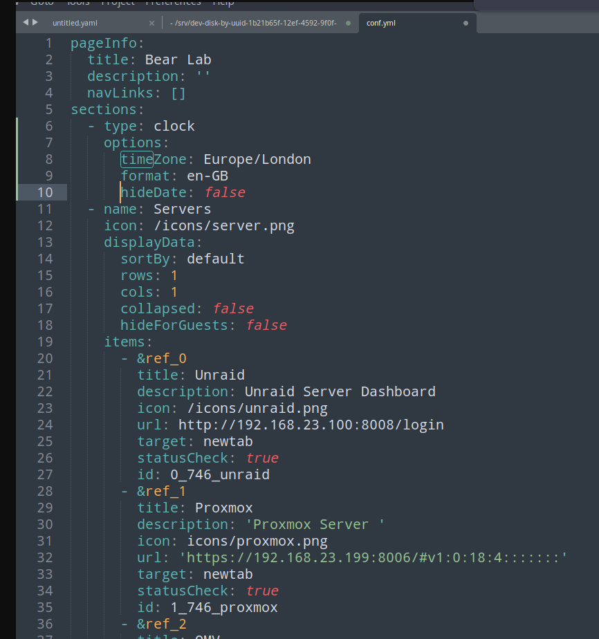 Widget help please with just the clock · Issue #1360 · Lissy93/dashy ...