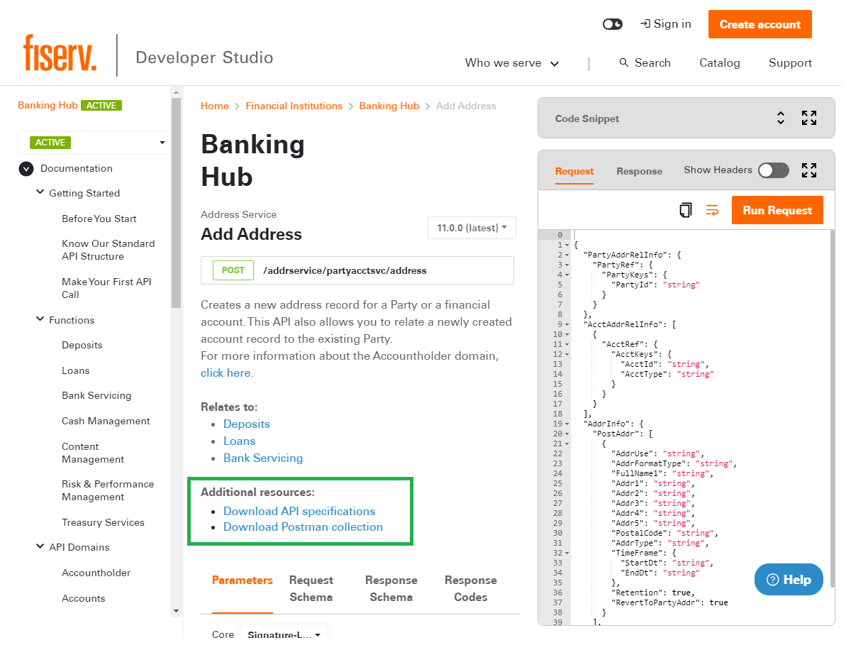 Download links to be updated with a different source files for Banking Hub · Issue #415 · Fiserv ...