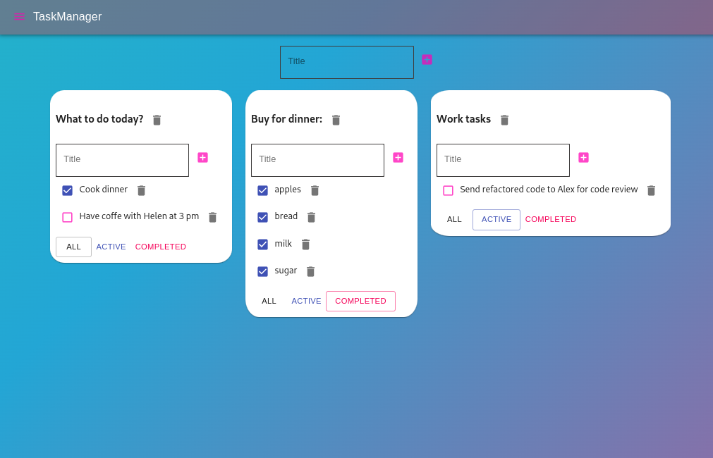 Github Annamintel Taskmanager App
