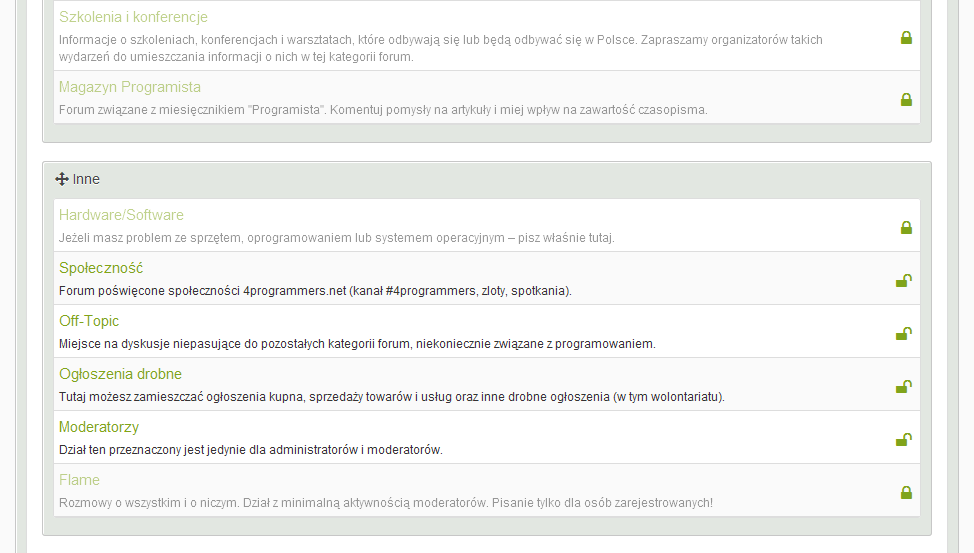 Personalizacja forum – ukrycie pierwszej kategorii psuje ich układ · Issue #418 · Coyote-OSS ...