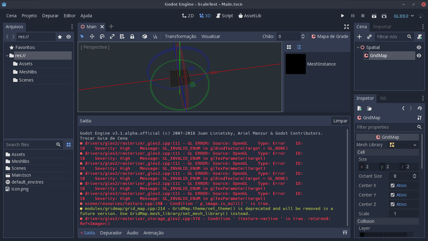 Meshlibs bugs · Issue #21816 · godotengine/godot · GitHub