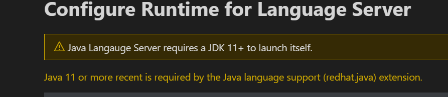 Typo in error message · Issue #848 · microsoft/vscode-java-pack · GitHub