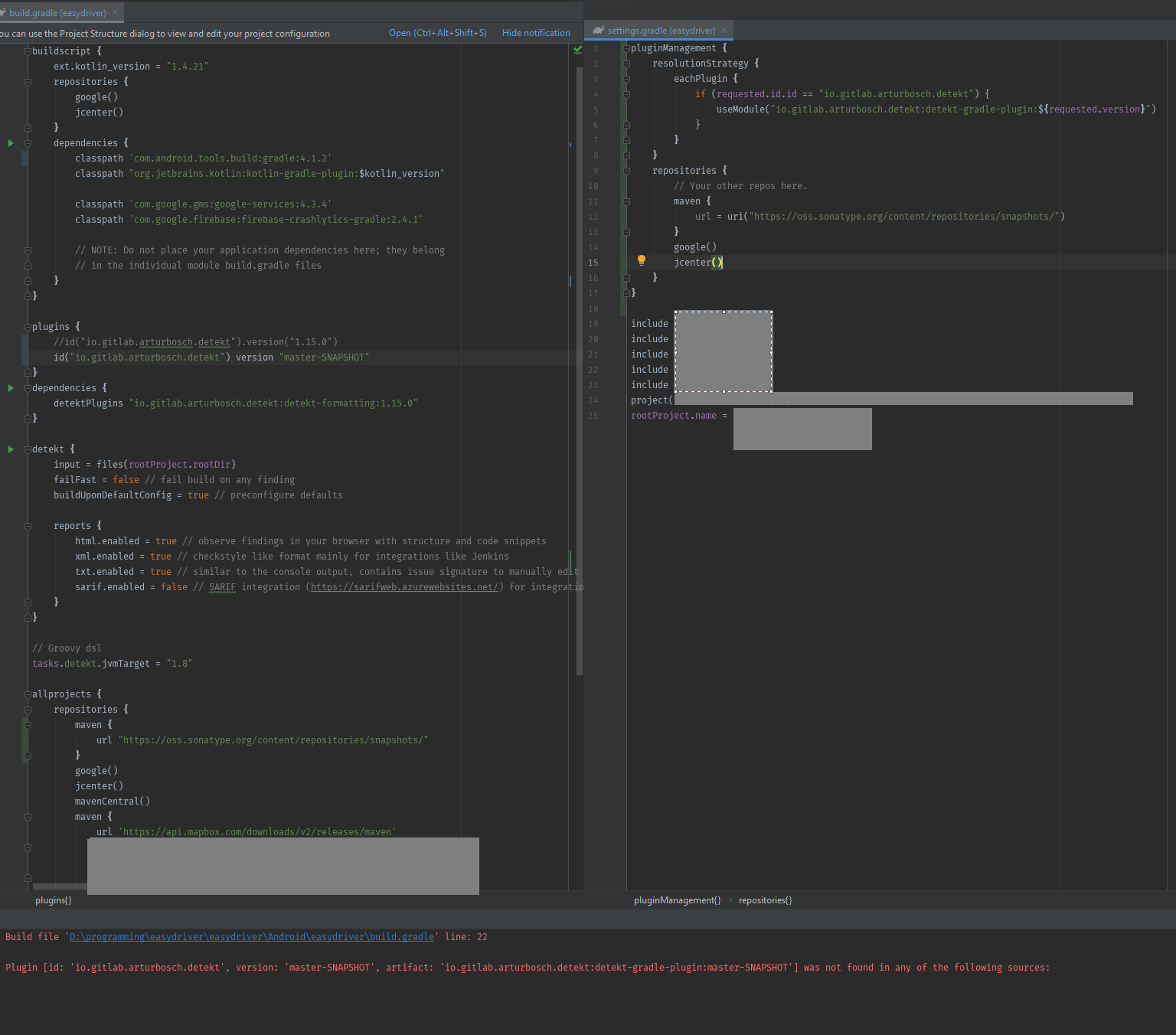 Illegal character in opaque part at index 2 (Windows) · Issue #3384 · detekt/detekt · GitHub