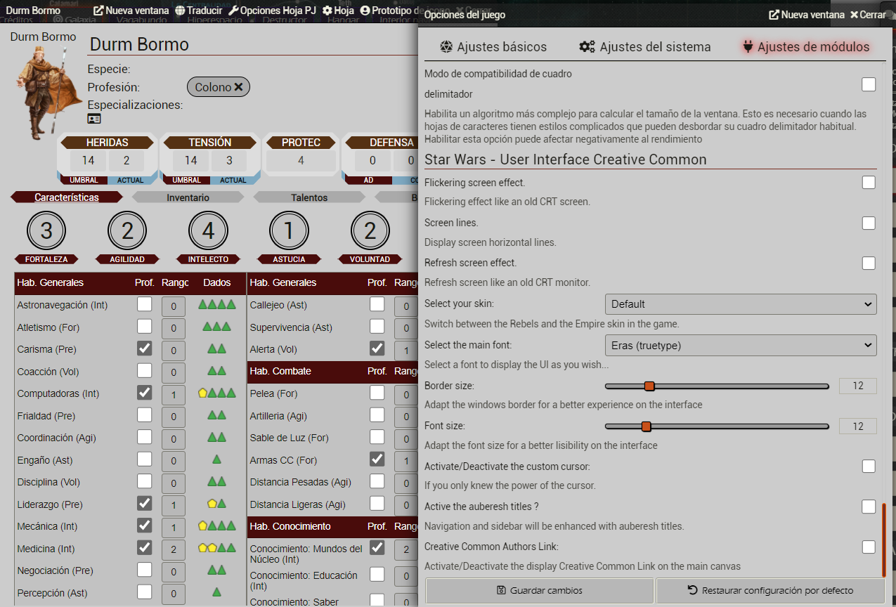 [BUG] With Default skin the fonts of the character sheets are not correct · Issue #17 · prolice ...