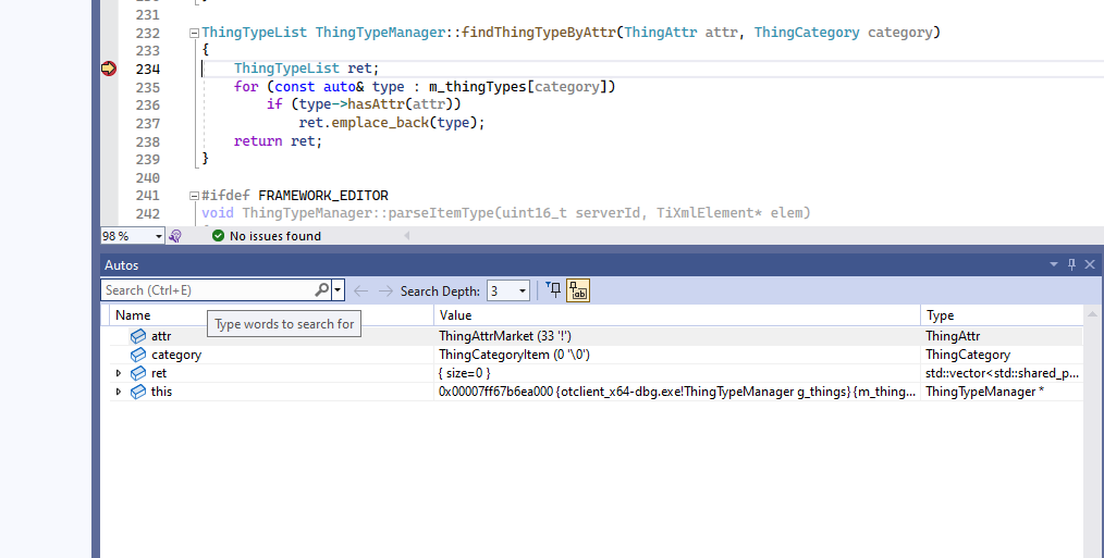 No items to browse on market,TFS 1.4.2 (1098) · Issue #370 · mehah/otclient · GitHub