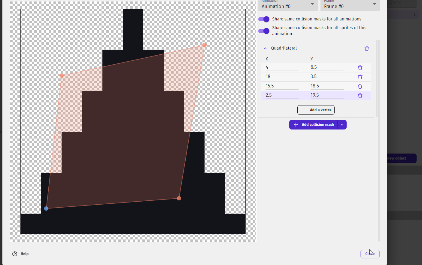 Collision not working after deleting frame · Issue #5541 · 4ian/GDevelop · GitHub