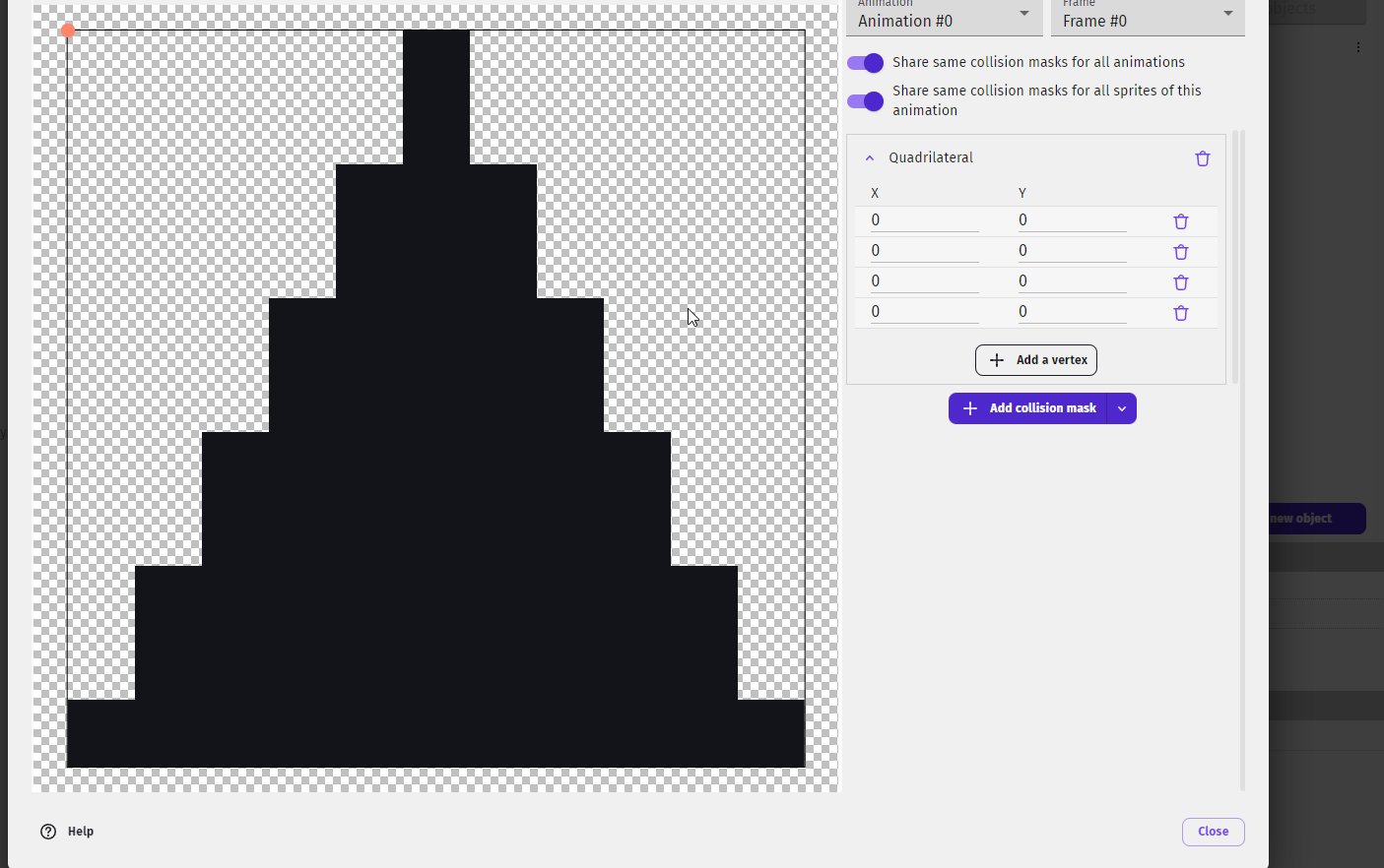 Collision not working after deleting frame · Issue #5541 · 4ian/GDevelop · GitHub