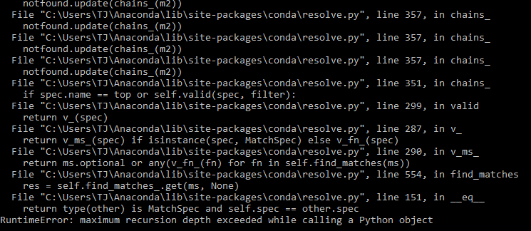 issues when I try to create a new conda environment · Issue #6272 ...