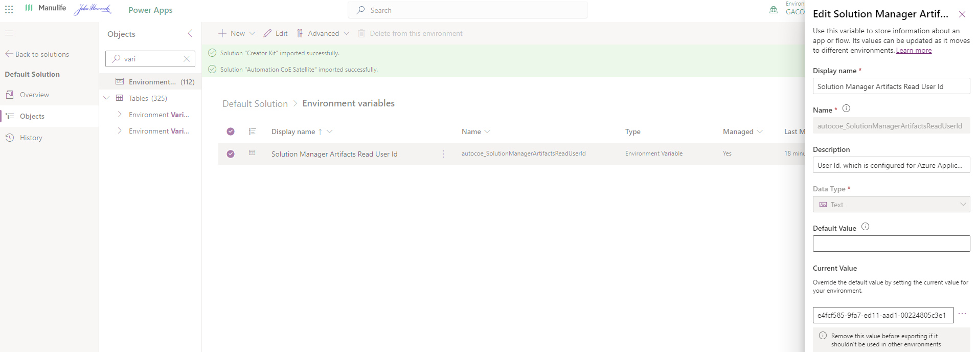 [Automation - BUG] June 2023 Satellite Solution does not prompt for the variable "Solution ...