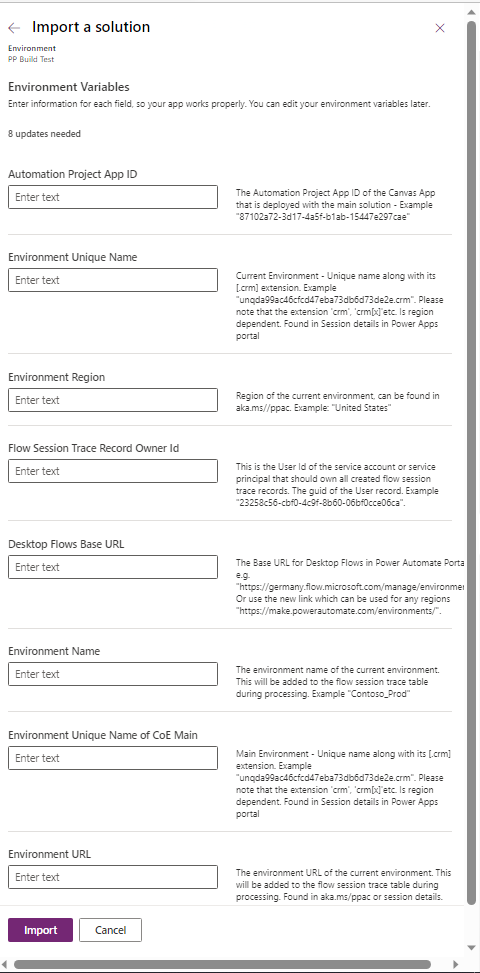 [Automation - BUG] Satellite Solution does not prompt for the variable "Environment Id" on ...