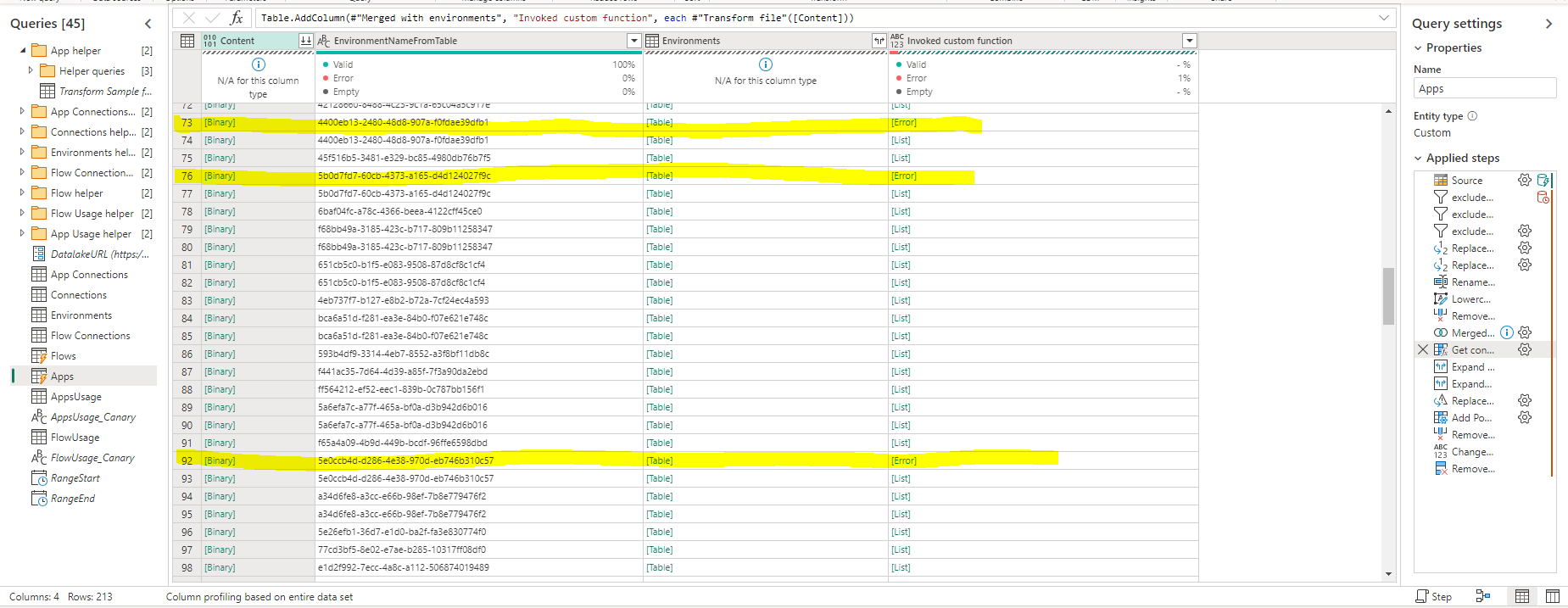 [CoE Starter Kit - BUG] BYODL dataflow error "We found extra characters at the end of the JSON ...