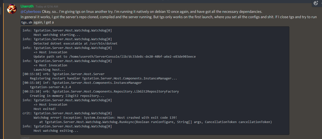 Native Linux Issue With Libgit2 · Issue 1015 · Tgstation Tgstation