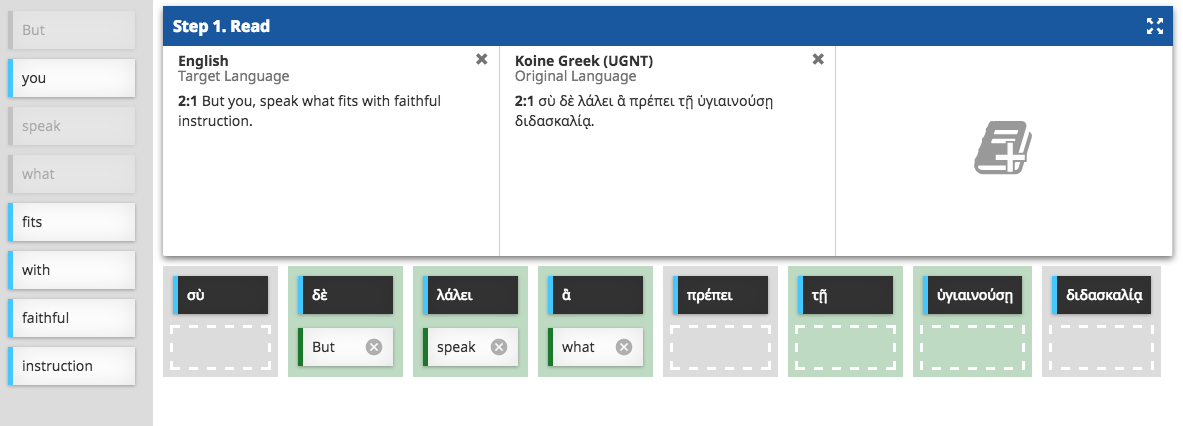 Empty green Greek box in wA project · Issue #4784 · unfoldingWord/translationCore · GitHub