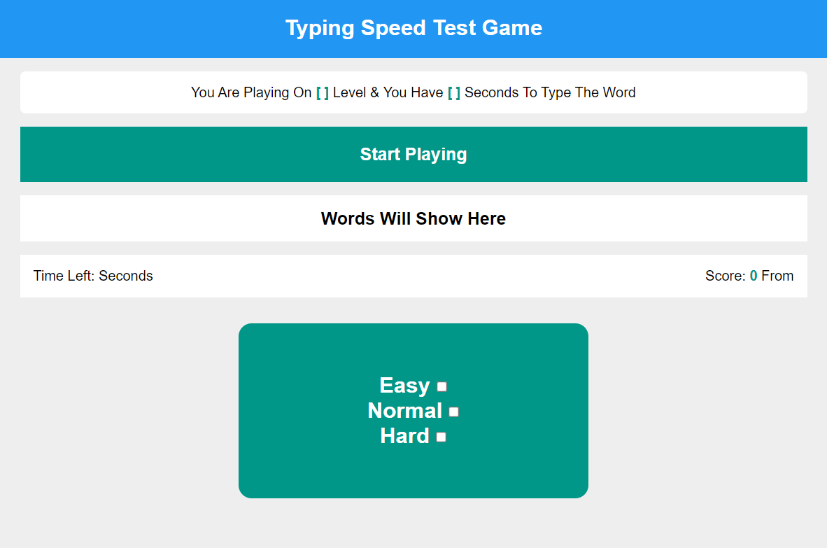 GitHub - zaidoune1/Speed-Test-Game