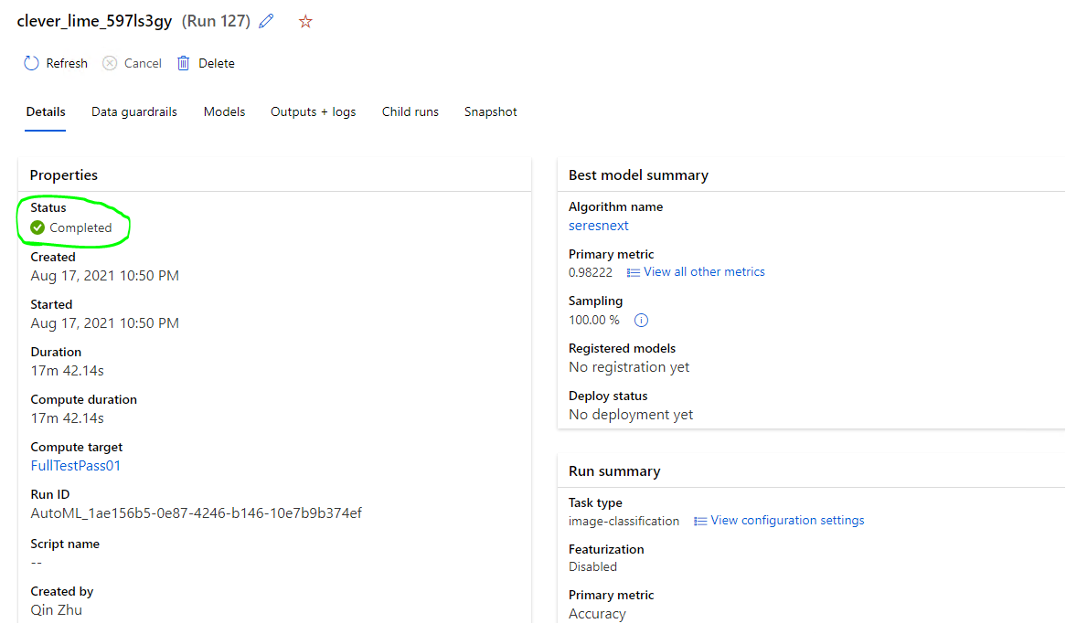 Model Builder Error: training artifacts not found. · Issue #1699 · dotnet/machinelearning ...