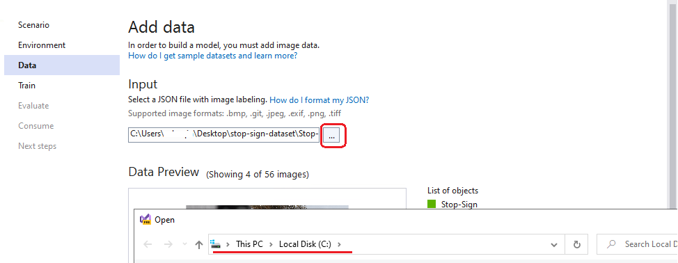 Json File Path Picker Wrong For Object Detection · Issue 1881