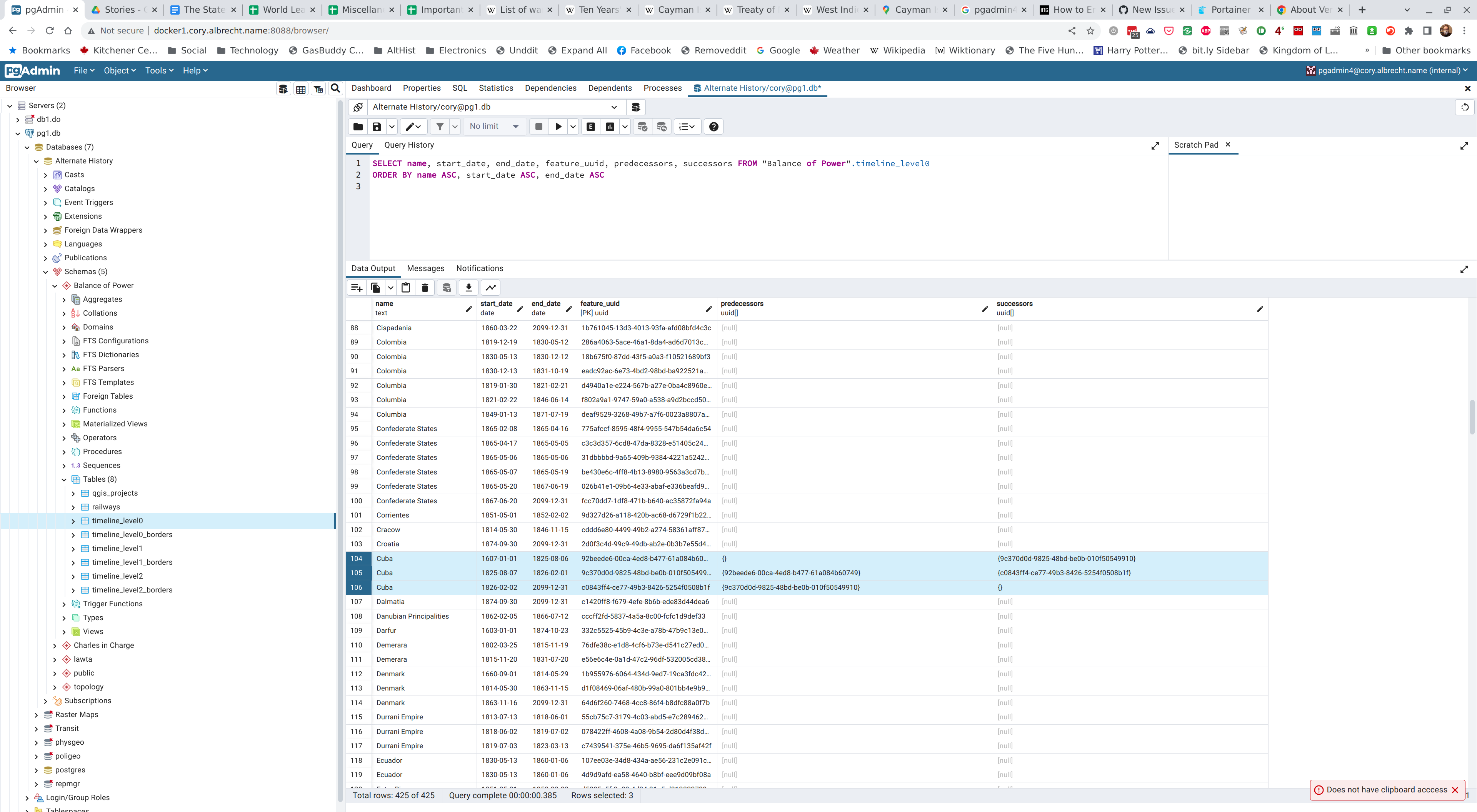 Cannot Copy Results From Data Output Tab · Issue 5516 · Pgadmin Orgpgadmin4 · Github 