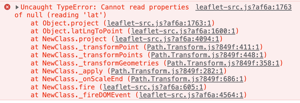 Can't drag or transform polygon in Vue 3 project · Issue #8648 · Leaflet/Leaflet · GitHub
