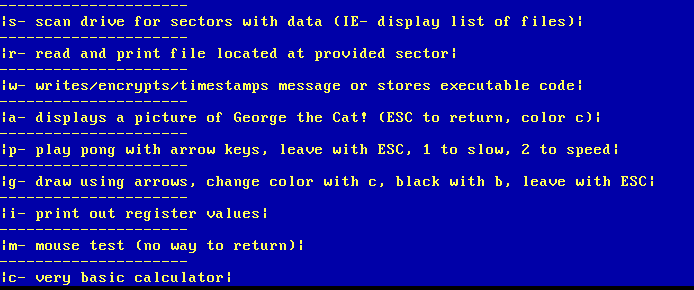 GitHub - camisbored/CamsOS: A BIOS 16-bit interrupt based x86 Operating ...