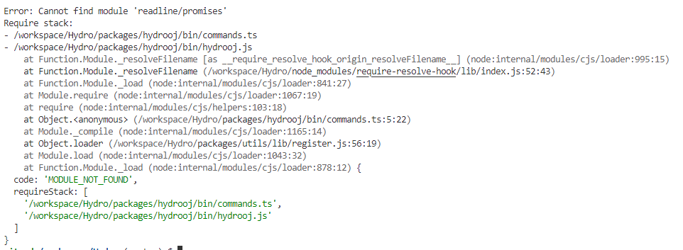 devcontainer配置问题 · Issue #522 · hydro-dev/Hydro · GitHub