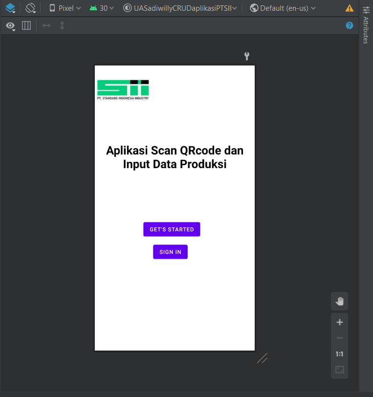 GitHub - AdiWilly/UASadiwillyProjectPTSII: Alikasi CRUD Laporan Harian hasil produksi PT SII
