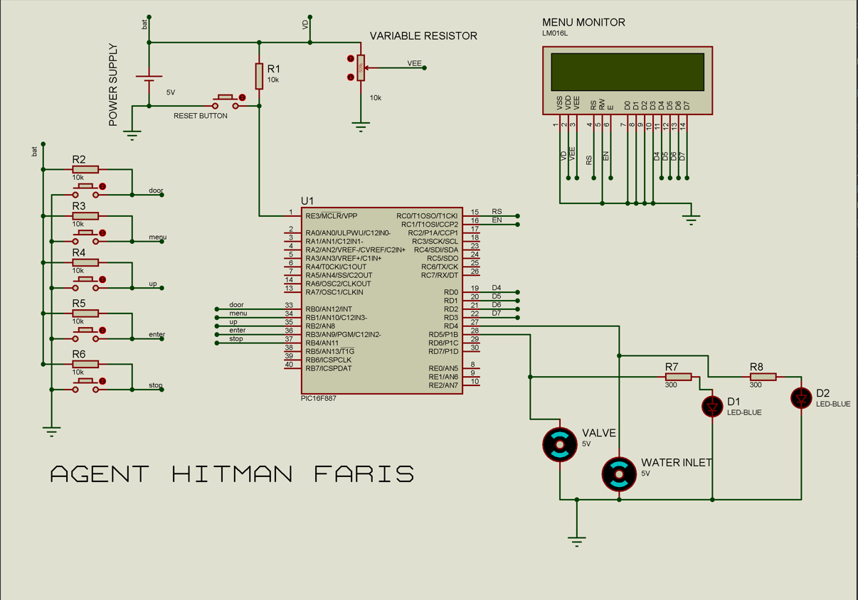 GitHub - AgentHitmanFaris/Washing_Machine: Washing Machine project using PIC16F887 in Proteus ...