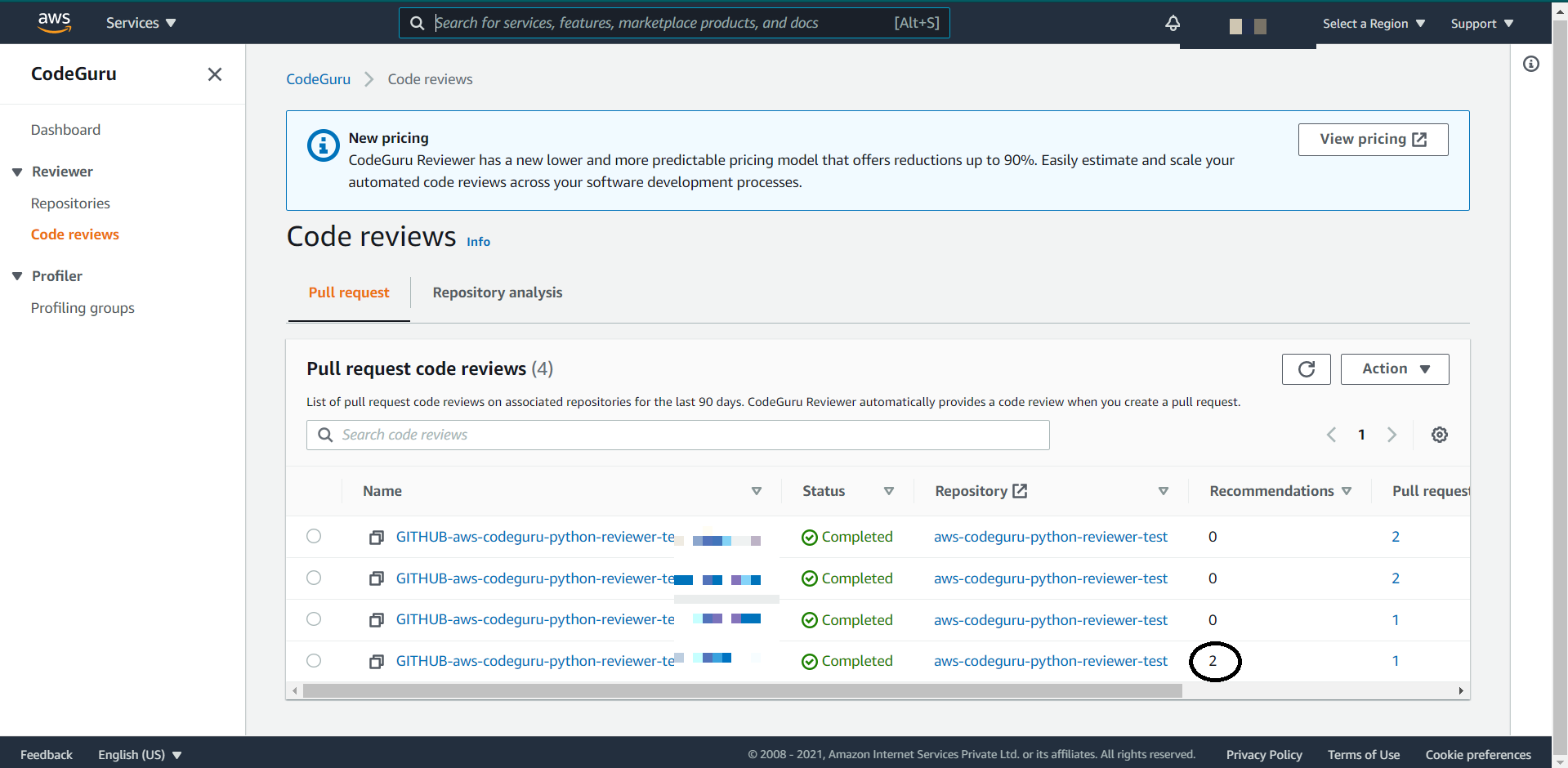 GitHub - Kushagra-agrawal13/aws-codeguru-python-reviewer-test: Amazon ...