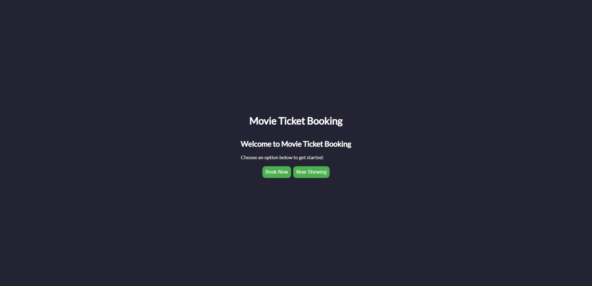 GitHub - Rasik07/Movie_ticket_booking: I developed a simple frontend for movie ticket booking ...
