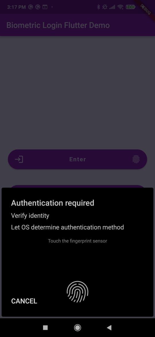 Github Rafaelsausenbiometriclogin A Flutter Project To Demonstrate Biometric Login