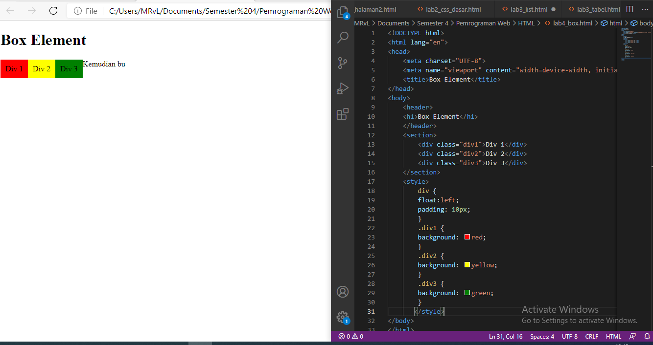 GitHub - Mardiansyah311910263/Lab4Web