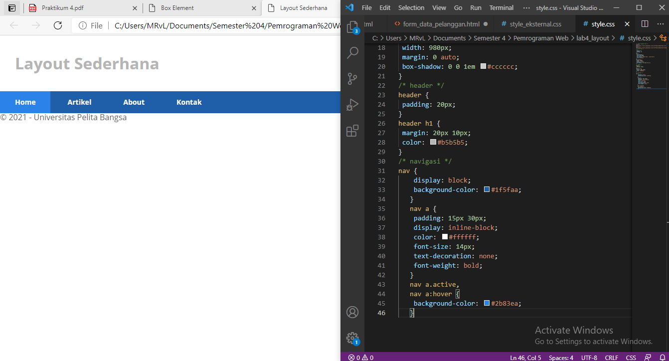 GitHub - Mardiansyah311910263/Lab4Web