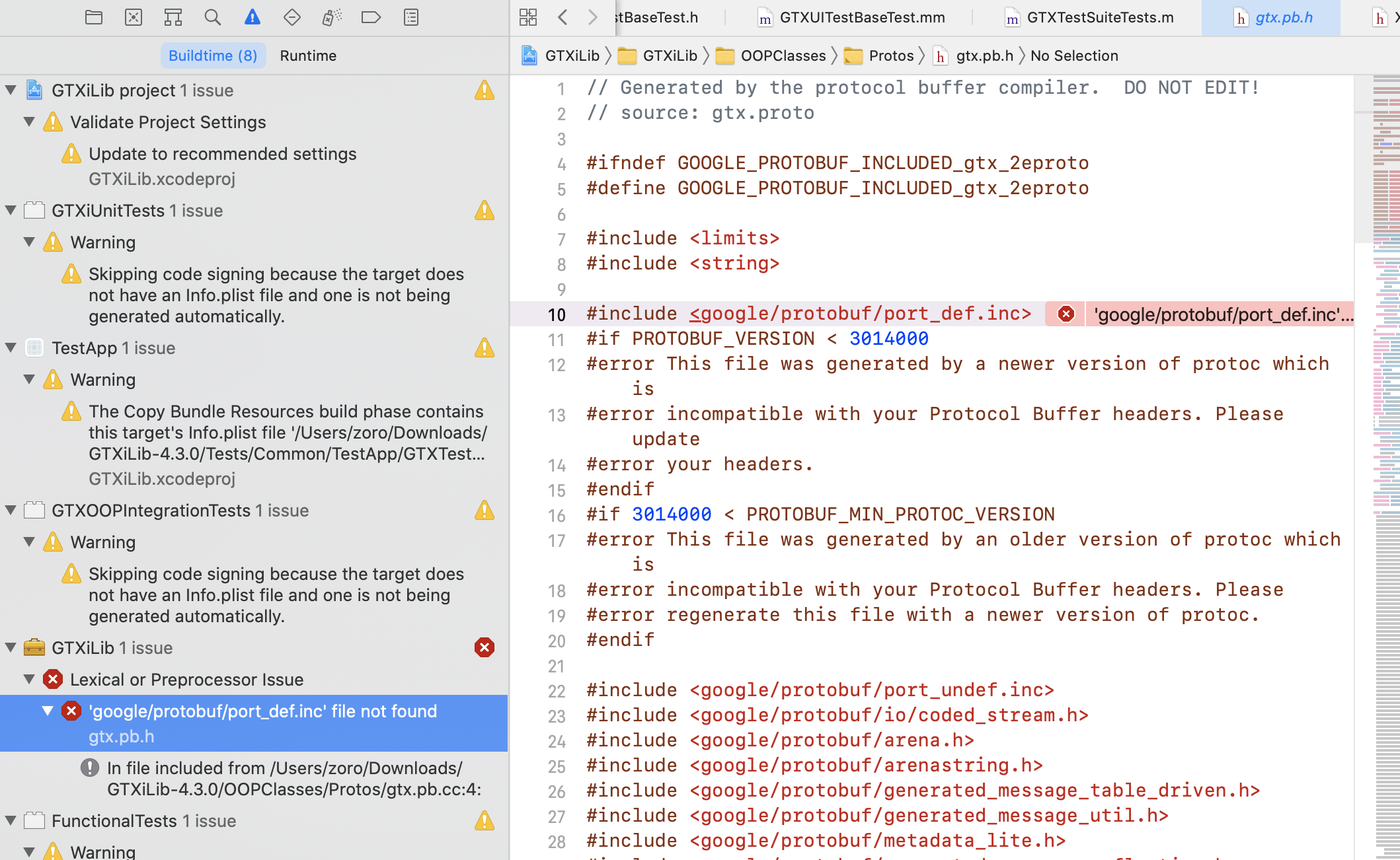  google protobuf port def inc File Not Found Issue 20 Google