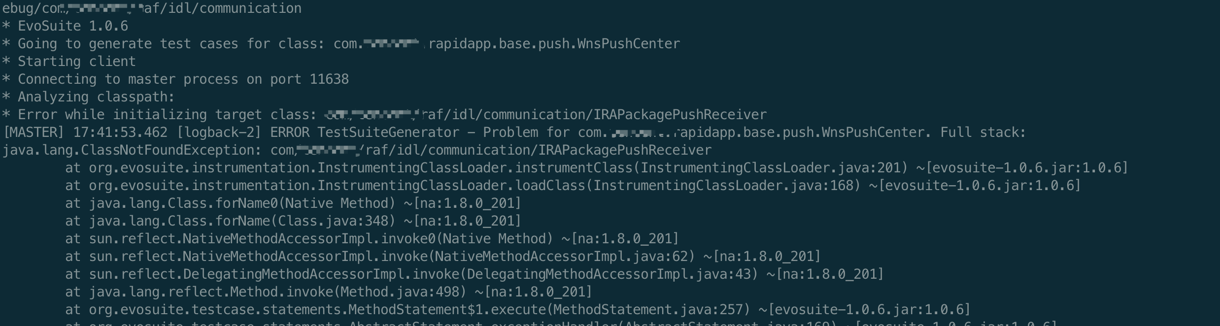 Test Class Dependent Classes In Other Directories How To Generate Test