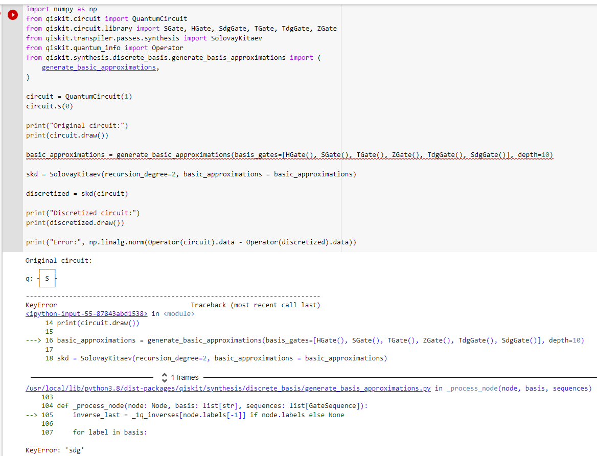 Solovay-Kitaev Sa · Issue #9585 · Qiskit/qiskit · GitHub