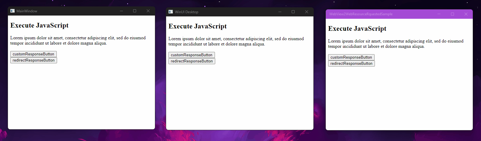 [UWP][Webview2]Return a new stream response in WebResourceRequested doesn't wrok · Issue #7965 ...